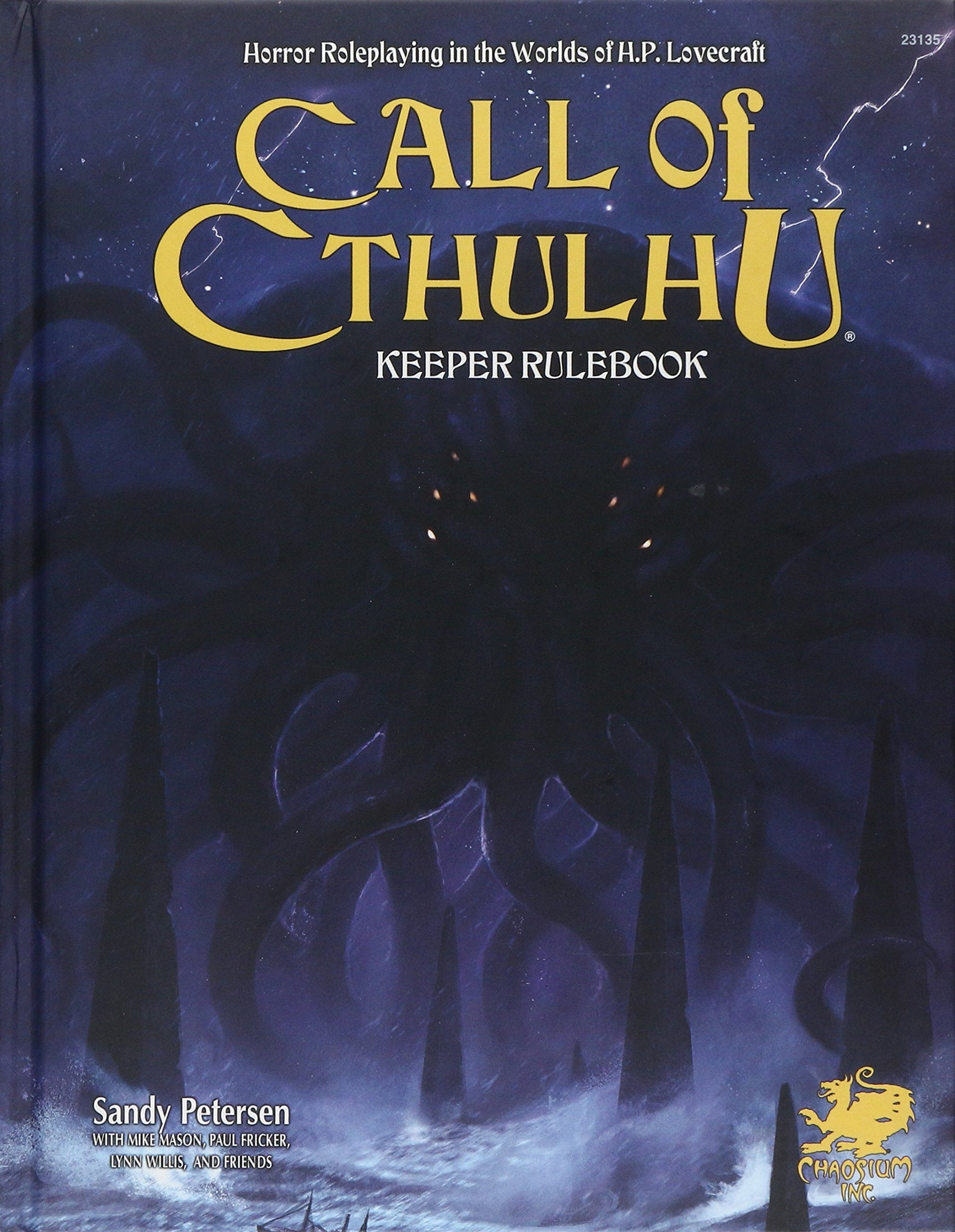 Call Of Cthulhu RPG Keeper Book | Black Moon Games 267 Plainfield Rd W ...