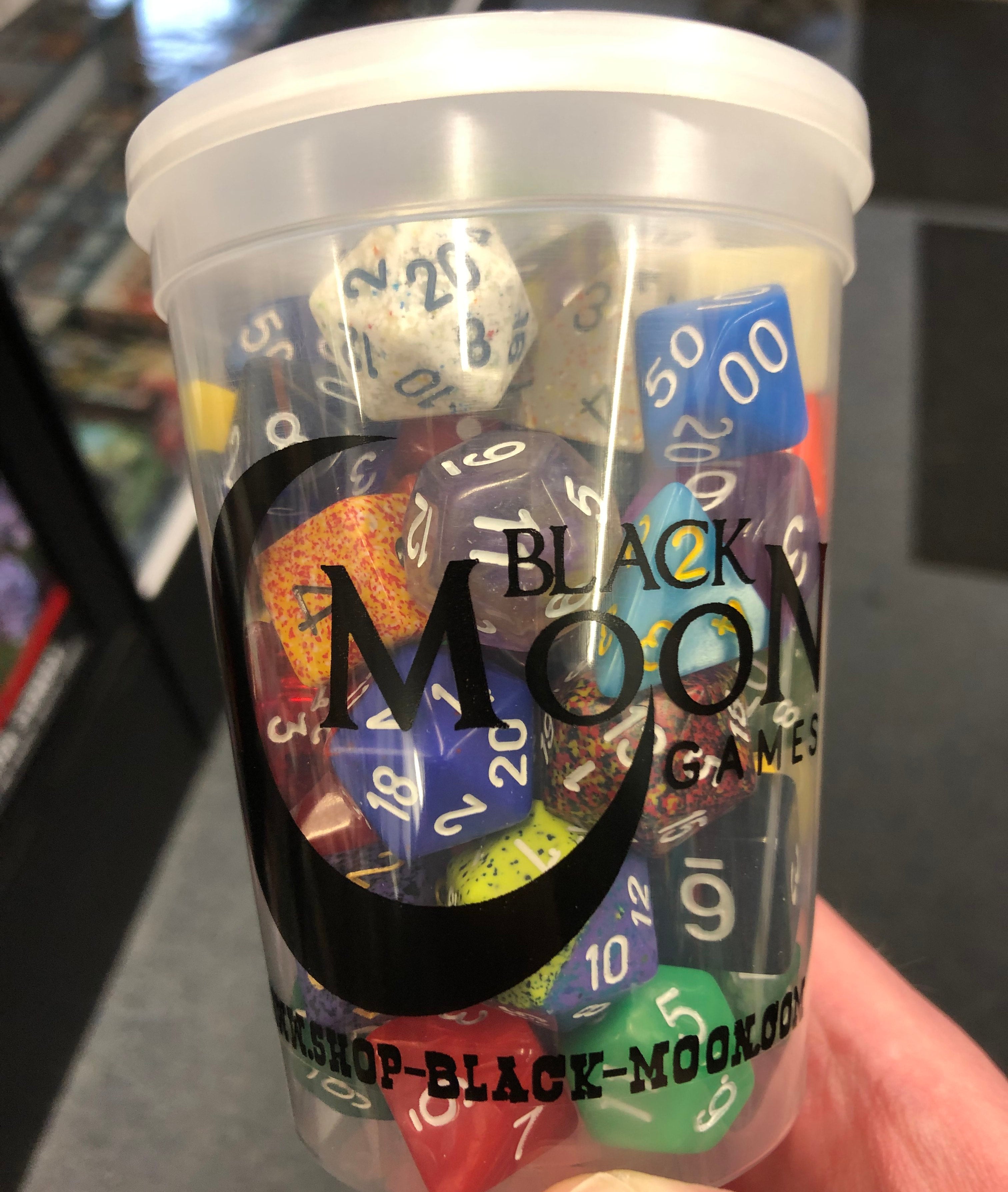 Tank Dice Scoop | Black Moon Games 267 Plainfield Rd W. Lebanon, NH ...