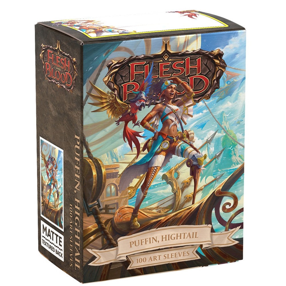 Dragon Shield Sleeves Flesh And Blood Puffin | Black Moon Games 267 ...